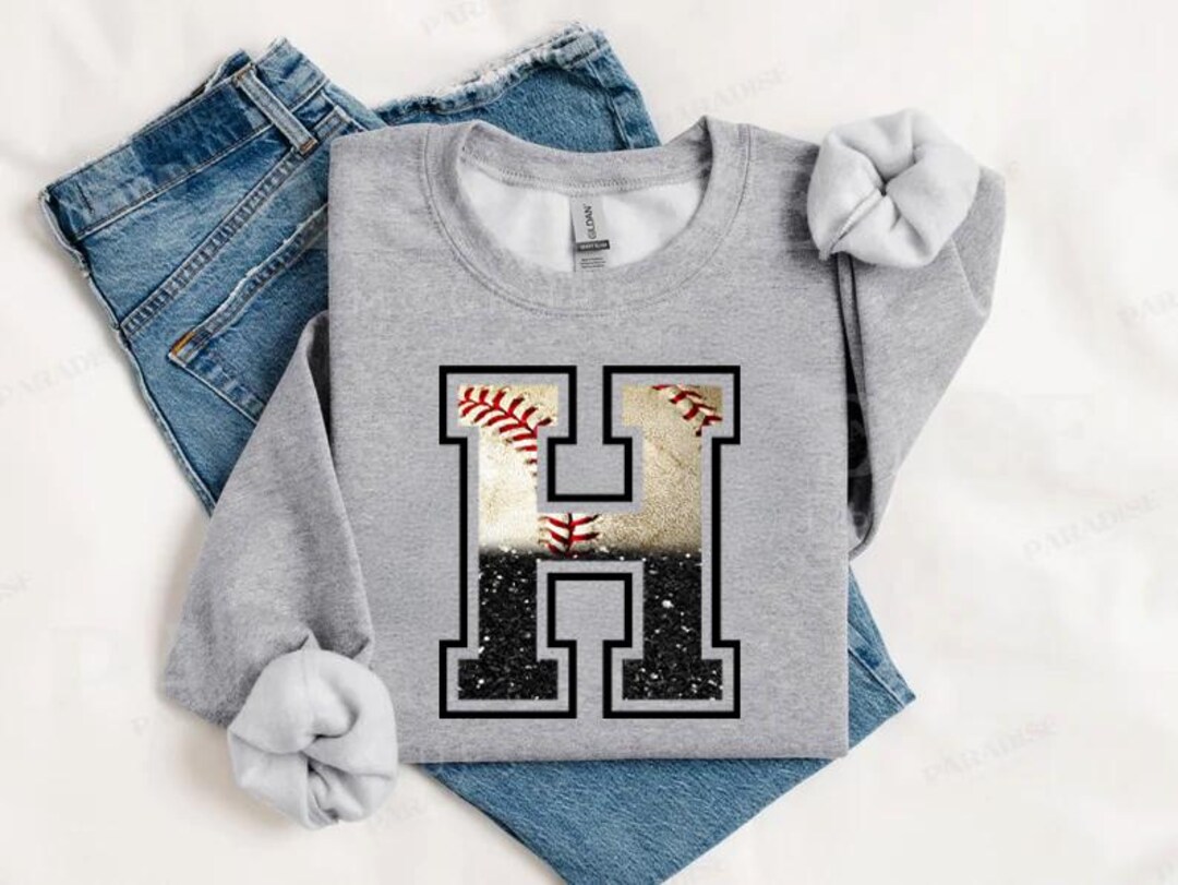 Letter H Baseball PNG | Digital Download | Custom Digital - Etsy