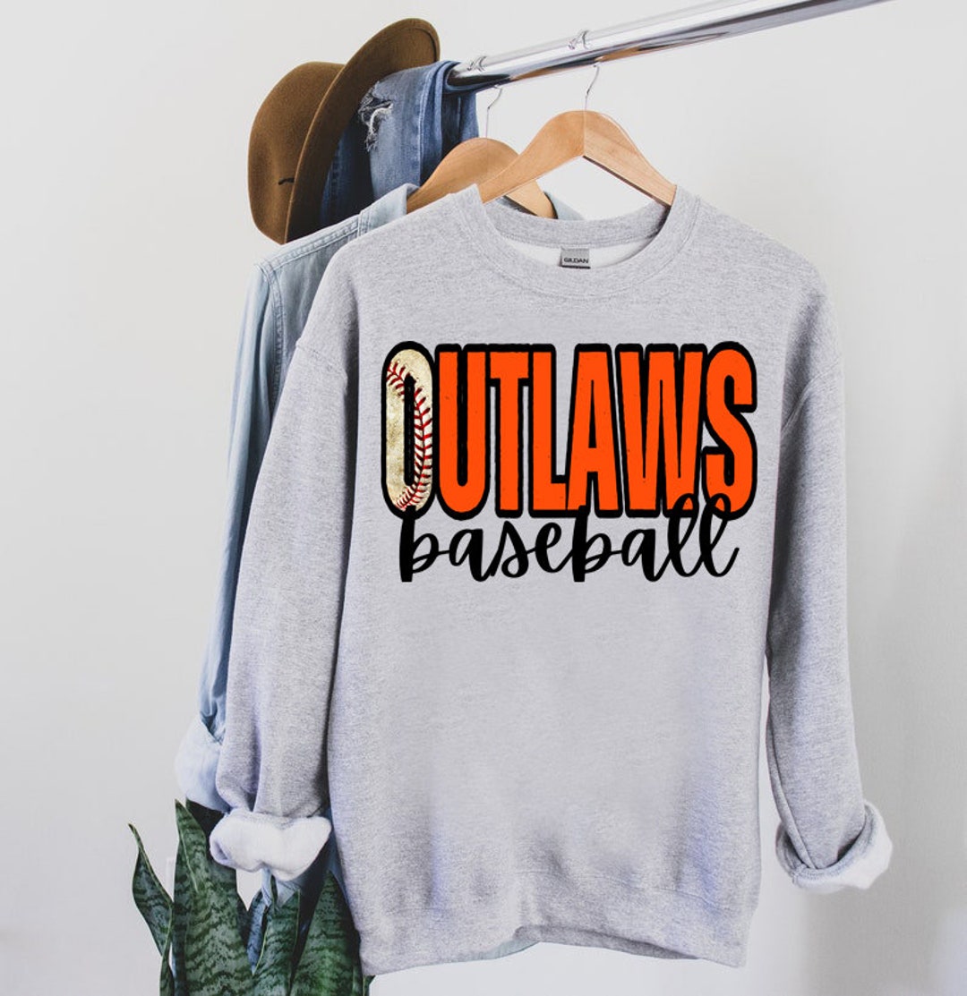 Outlaws Baseball PNG Sublimation Design Sublimation PNG Digital ...