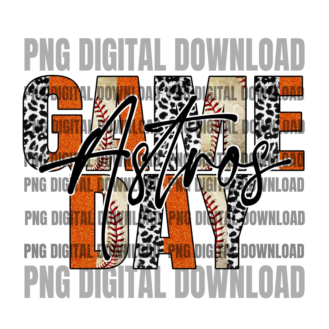 Astros Baseball PNG Sublimation Design Sublimation PNG Digital Download ...