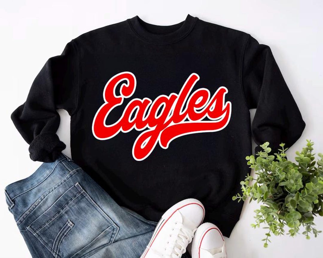 Eagles Red Cursive PNG | Eagles Digital Download | Custom Digital ...