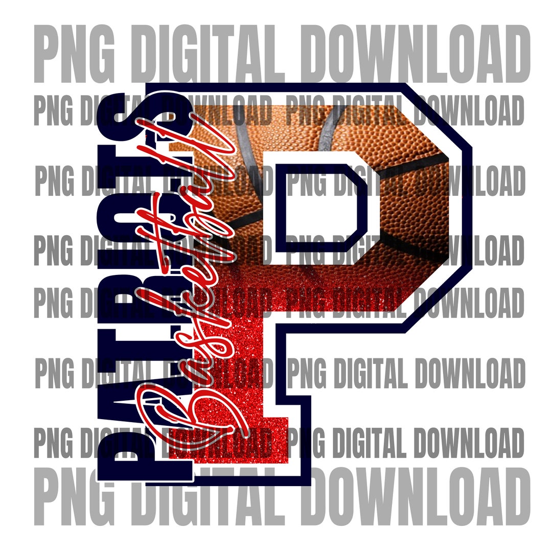 Patriots Basketball PNG Patriots Sublimation Design Patriots Digital ...