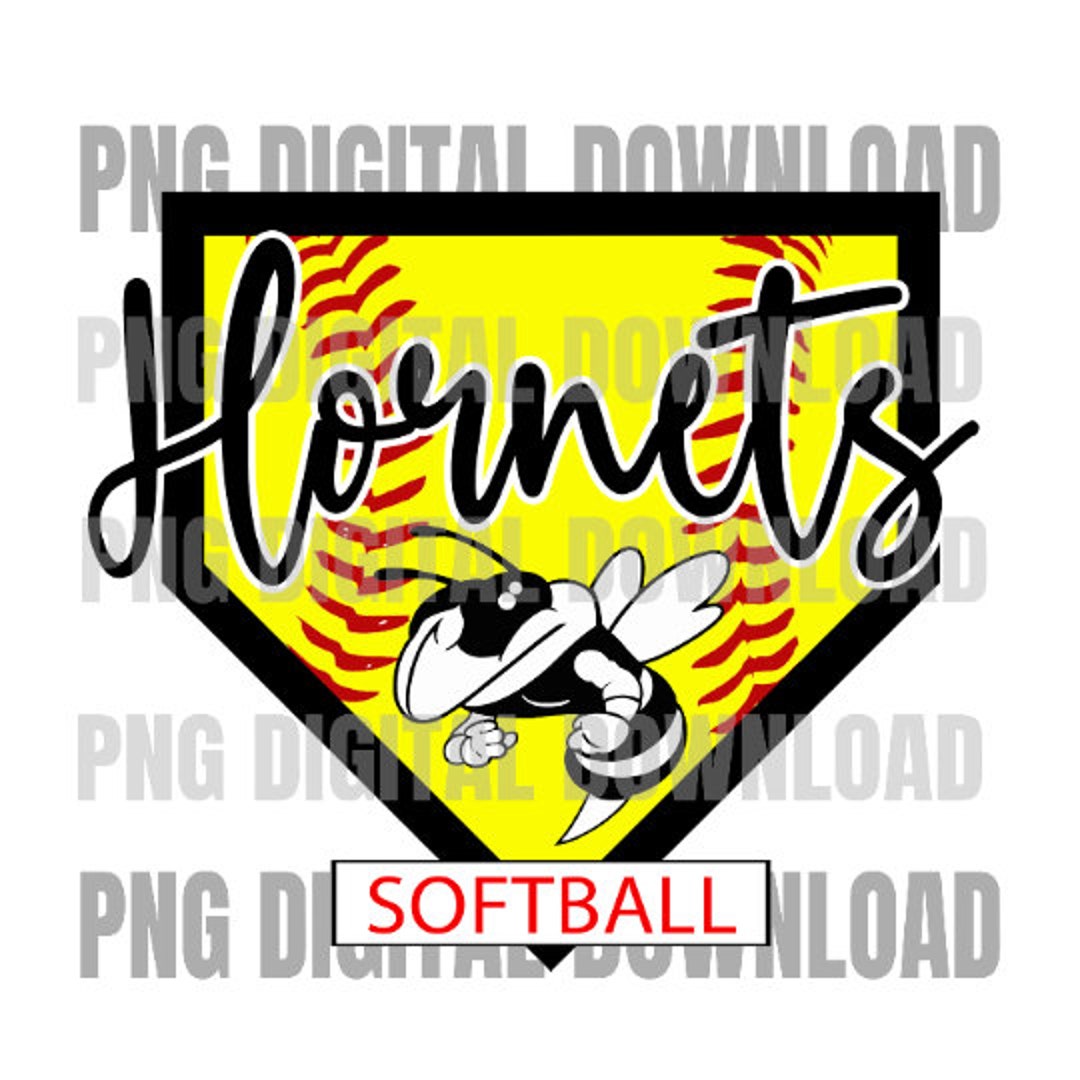 Hornets Softball PNG Hornets Sublimation Design Hornets Digital ...