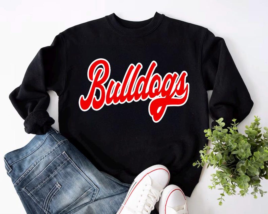 Bulldogs Red Cursive PNG | Bulldogs Digital Download | Custom Digital ...