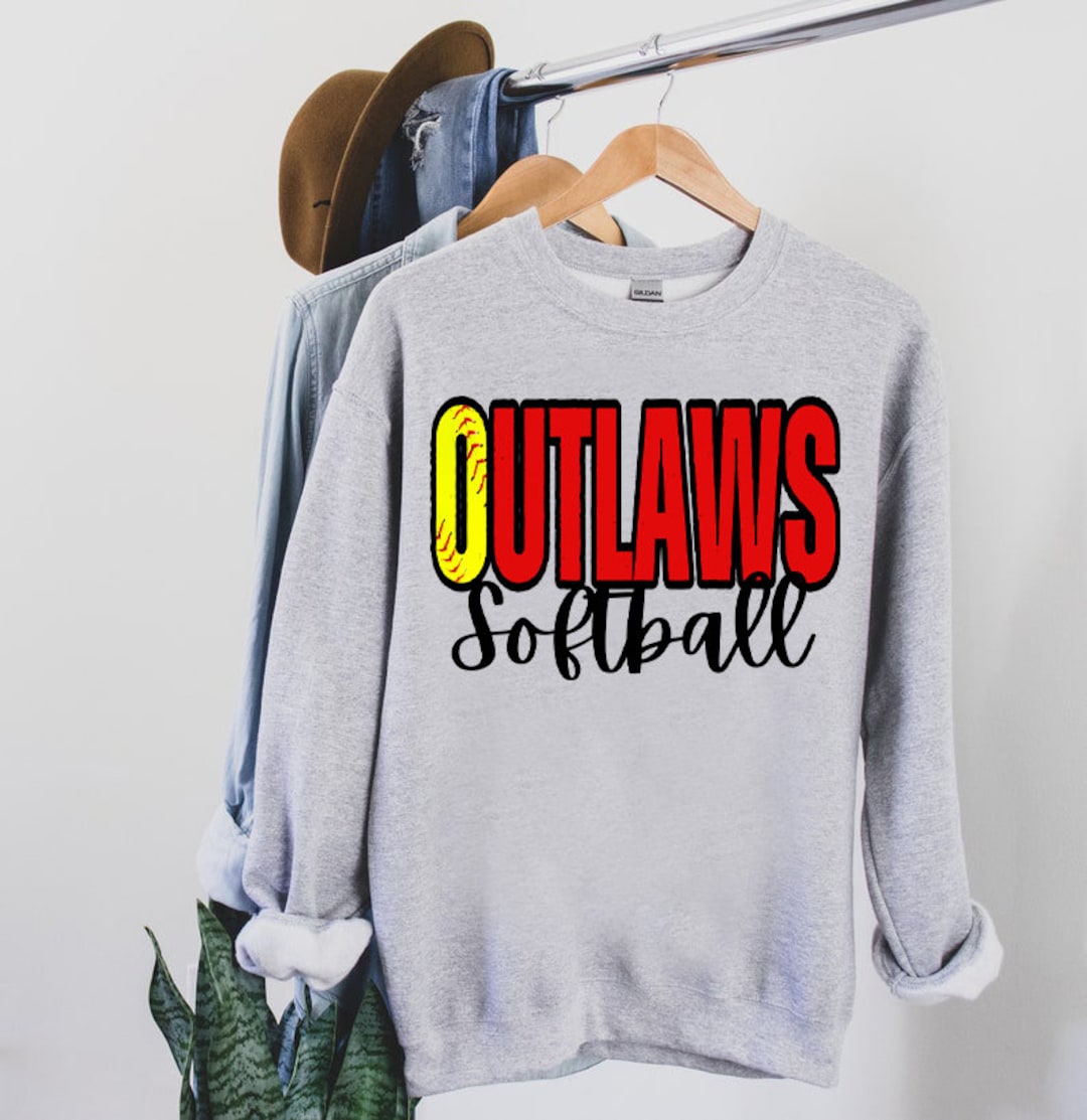 Outlaws Softball PNG | Softball Sublimation Design | Sublimation PNG ...