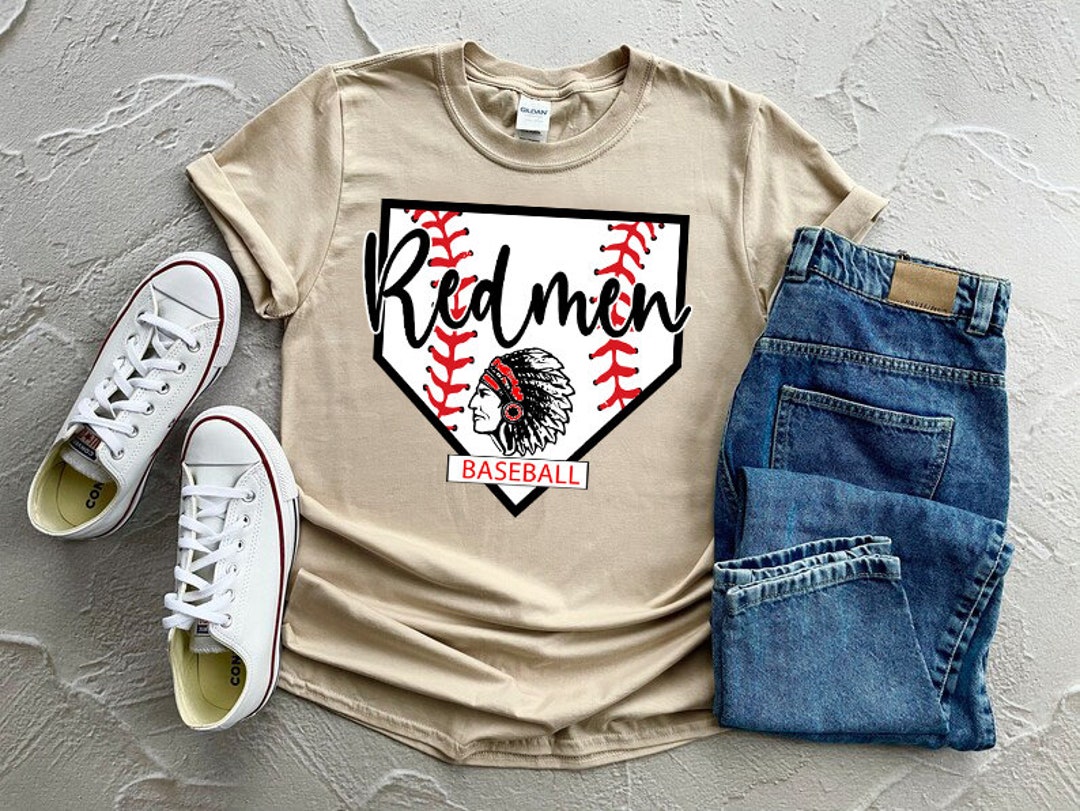 Home Plate Redmen Baseball PNG | Digital Download | Custom Digital ...