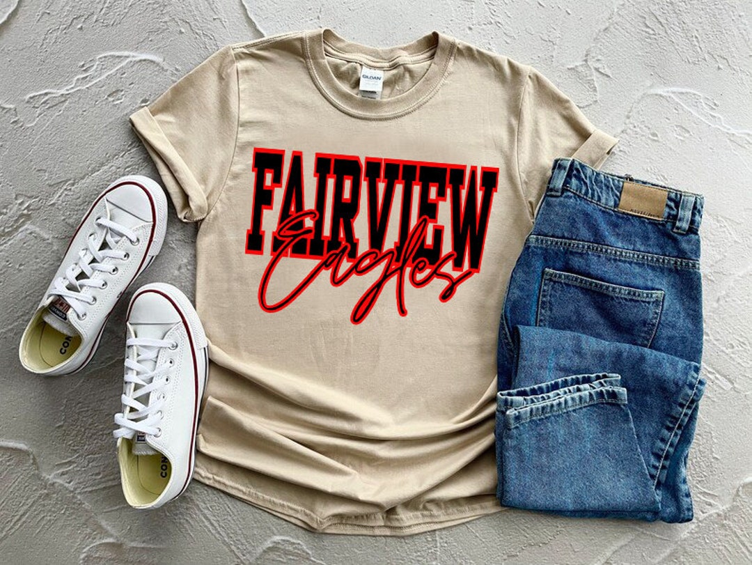 Fairview Eagles PNG | School Spirit Mascot Design | Sublimation File ...