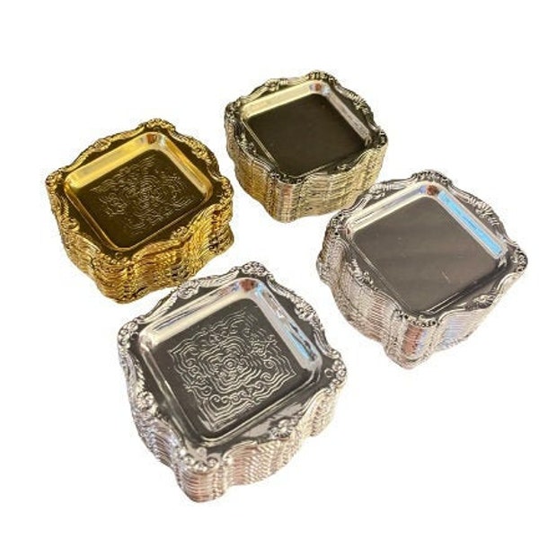 Square Paper Plates - Etsy