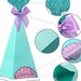 Mermaid Tail Favor Box / Mermaid Party Decor - Etsy