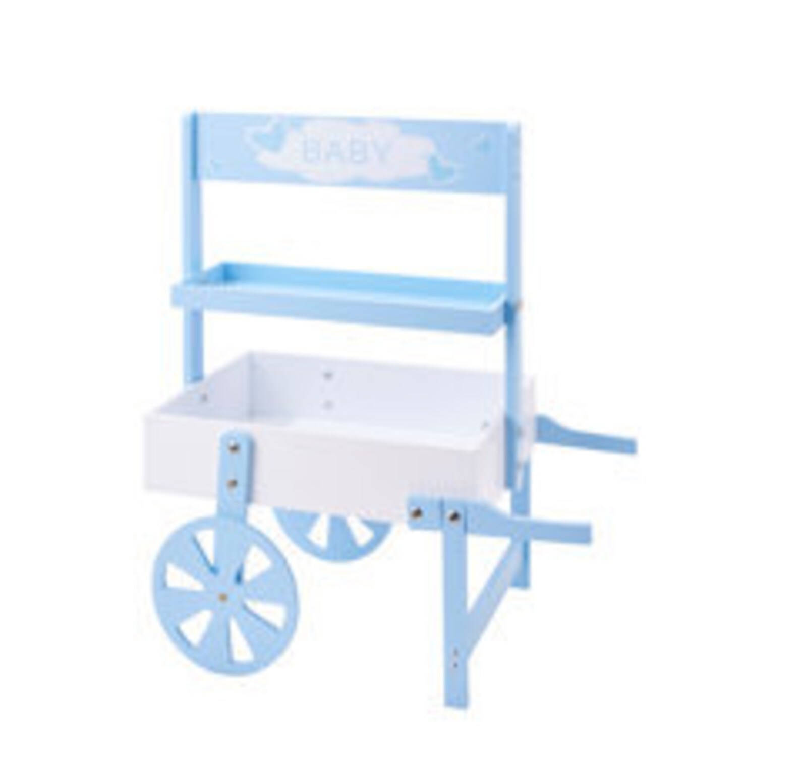 It's A Boy Kids Wooden Market Cart - Large Size / Baby Shower - Etsy