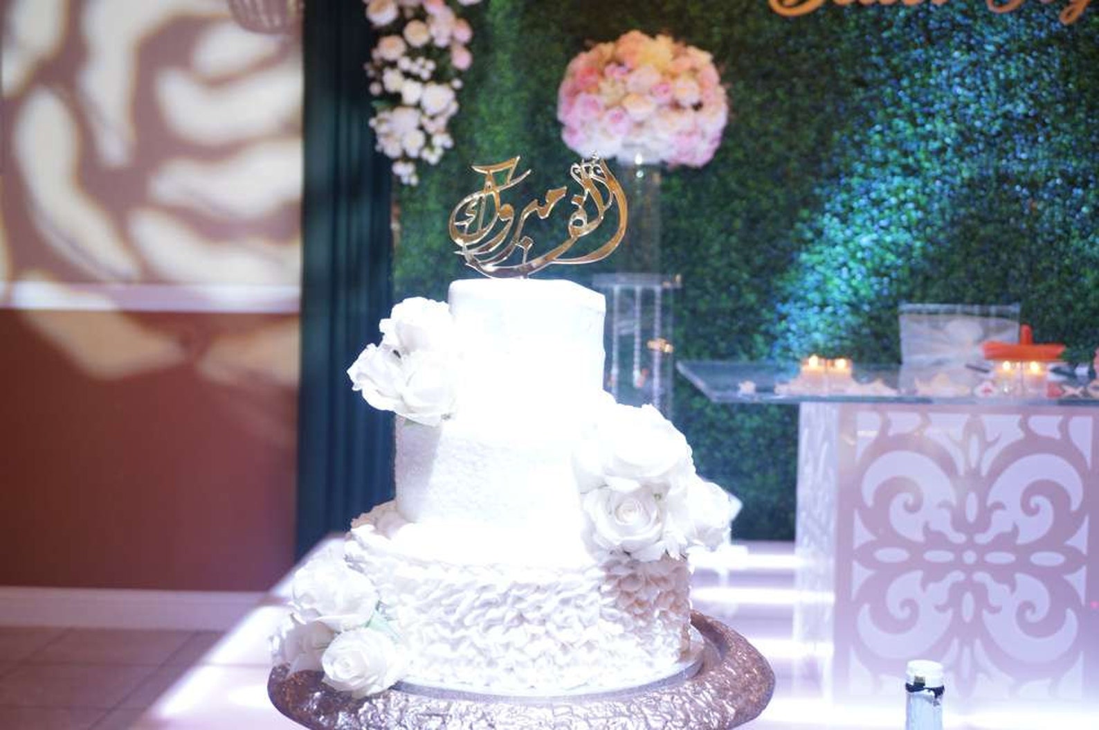 Alf Mabrook Cake Topper / Katib Ketab / Arabic Writing Cake Topper ...
