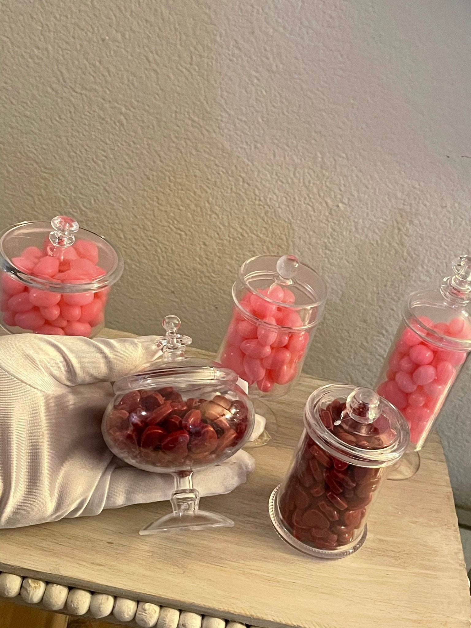 10 Mini Apothecary Candy Jars / Acrylic Candy Jar Favors / | Etsy Canada