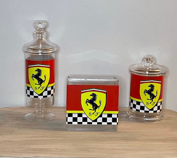 12 Ferrari Favors / Ferrari Car Themed Party / Apothecary - Etsy