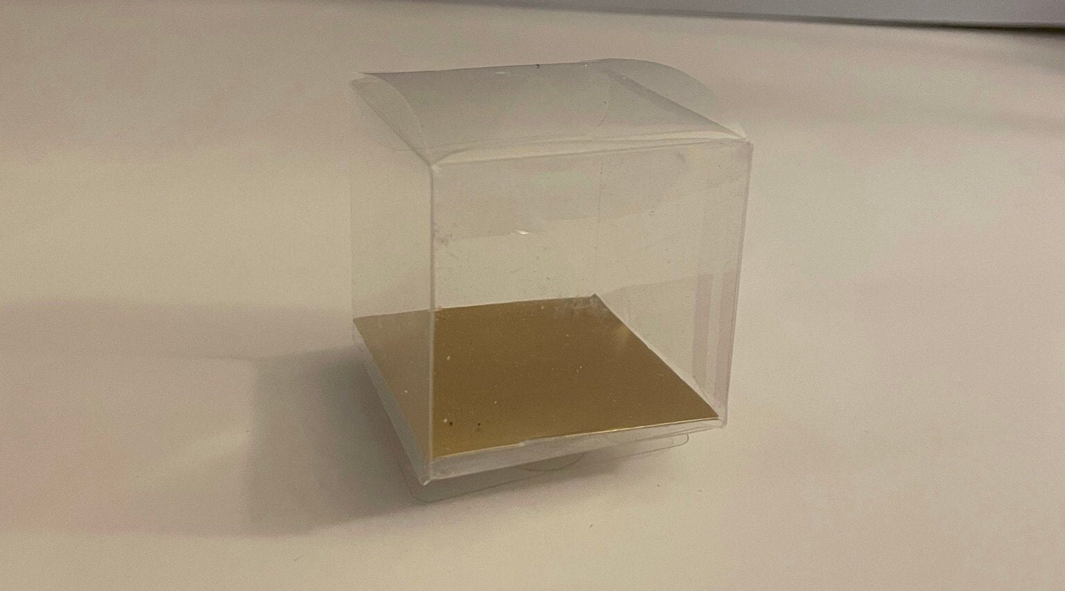 24 Clear Cube Box / PVC Gift Box 2x2 / Transparent - Etsy