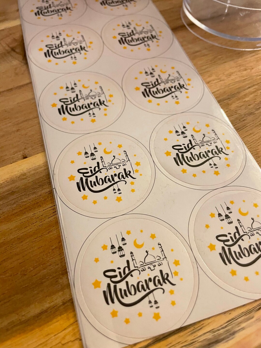 10 Piece Eid Mubarak Sticker / Eid Mubarak Sticker / Eid Decorations ...