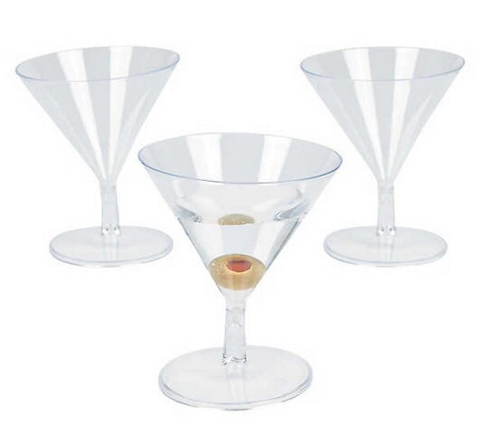 Mini Martini Cups / 3.5 Plastic Martini Glass / Small Dessert Cups - Etsy