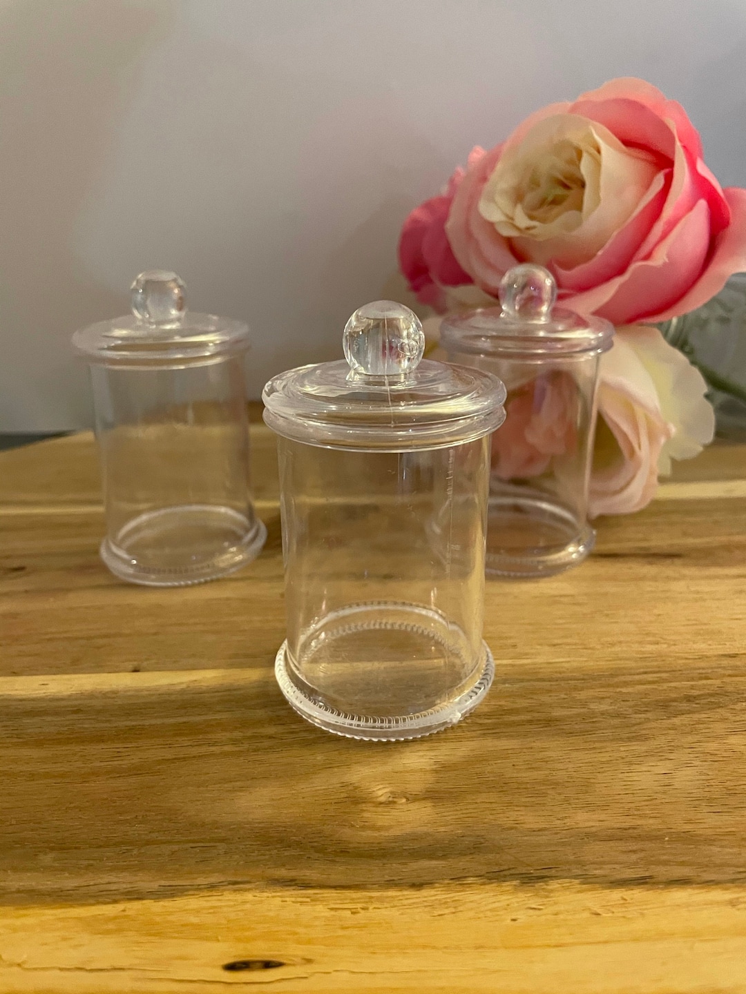 12 Apothecary Candy Jars 2 X 3 Inch / Acrylic Candy Jar Favors / Candy ...