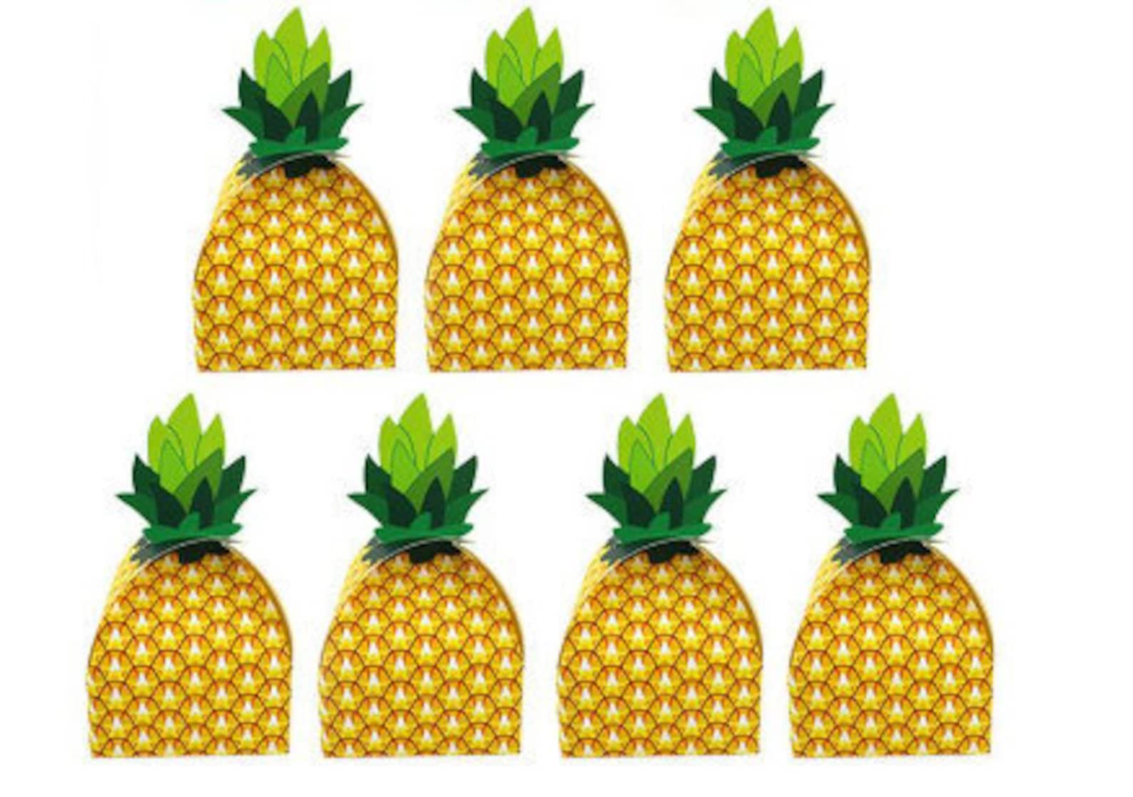 Pineapple Box / 12 Pieces Pineapple Box / Pineapple Candy Box - Etsy