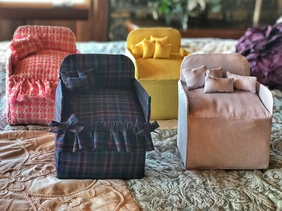 Couch Jewelry Box Craft & Sewing Supplies Storage | Etsy