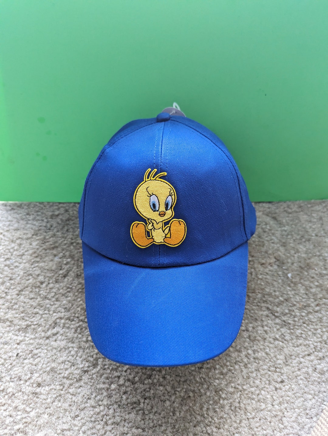 Tweety Bird Summer Adjustable Cap. Blue. - Etsy