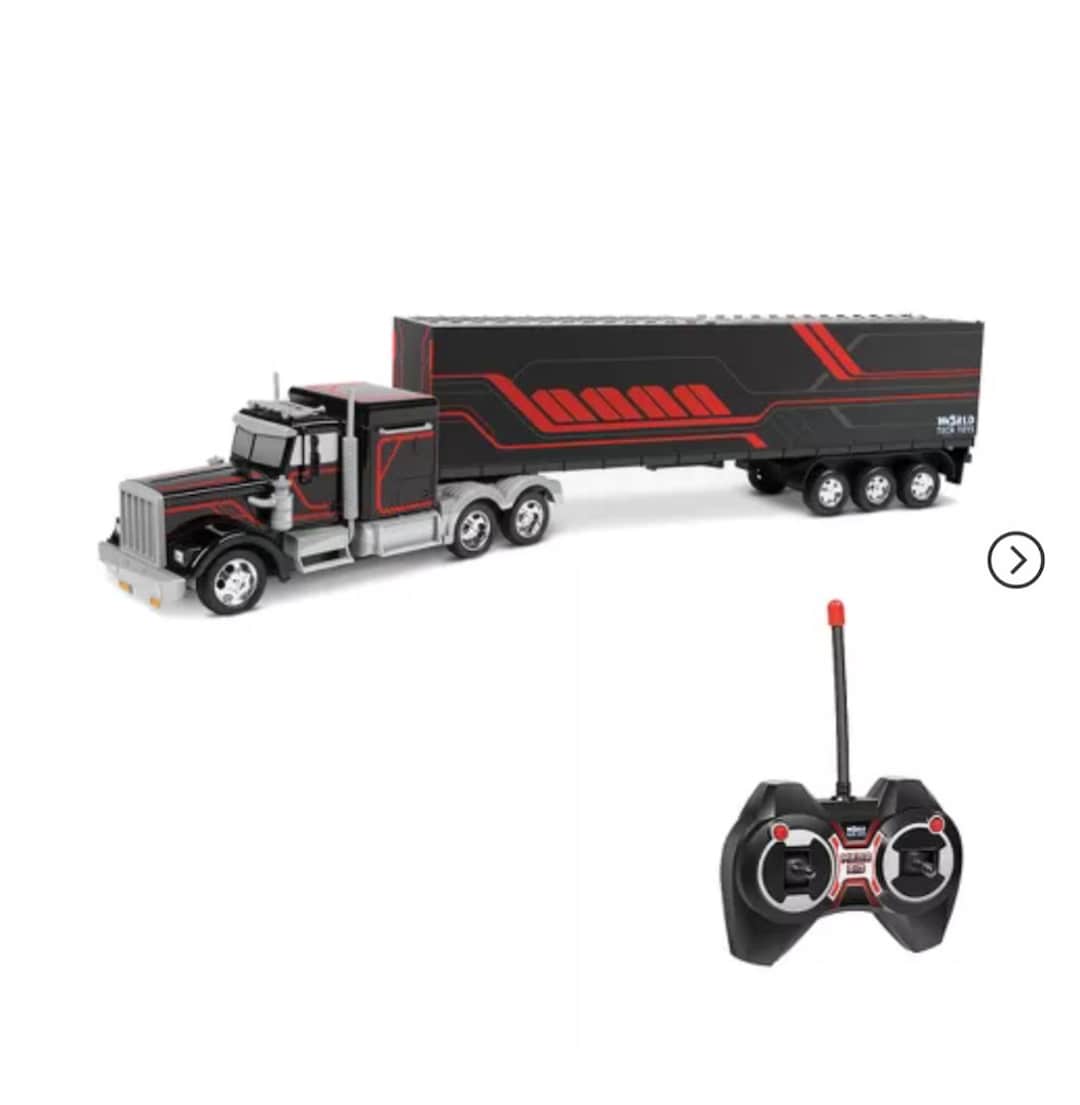 Mega Rig Large Remote Control Semi Truck. Large Rig. Uses 8 AA for ...