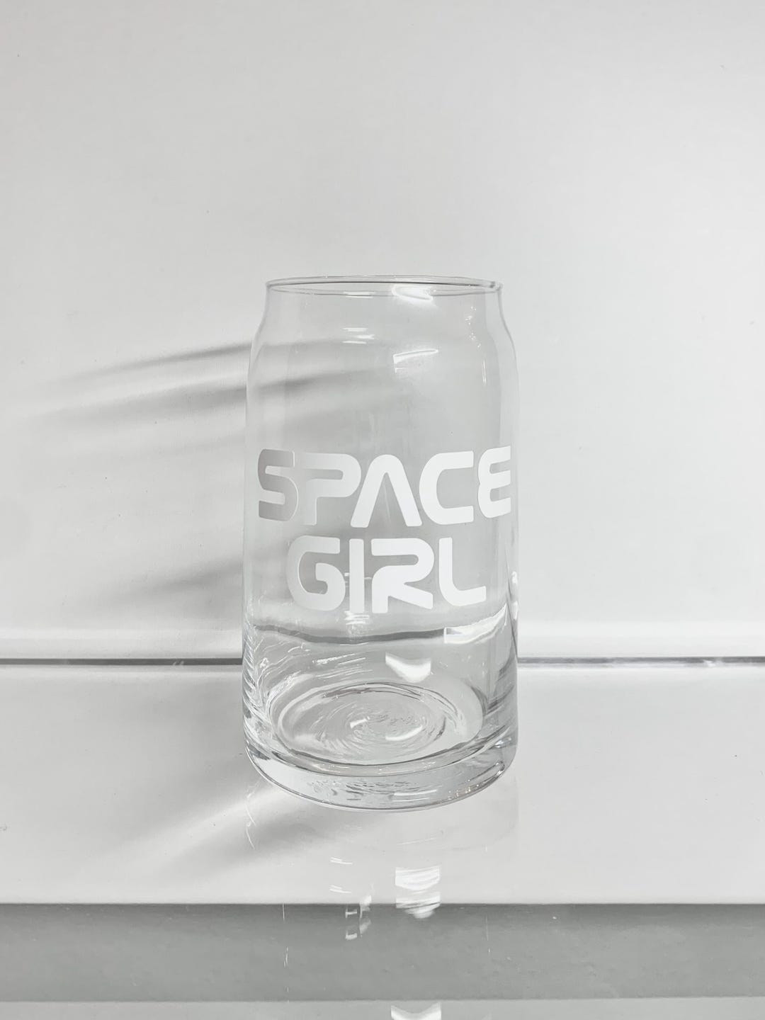 Space Girl Glass | 16 Oz Original Lab-ware | Science Themed Drinkware ...