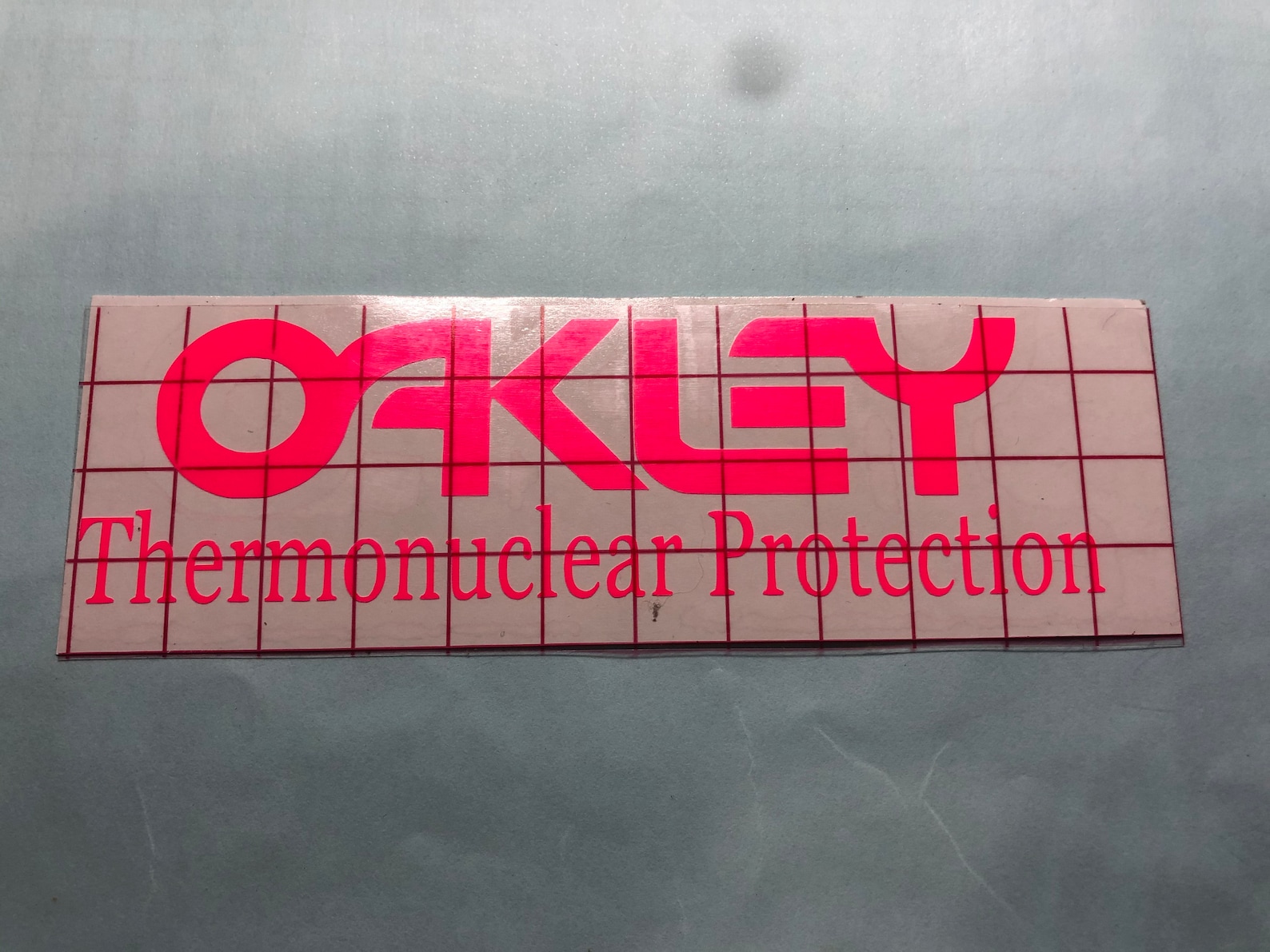 Vintage Oakley Thermonuclear Decal | Etsy