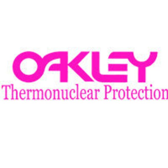 Vintage Oakley Thermonuclear Decal | Etsy