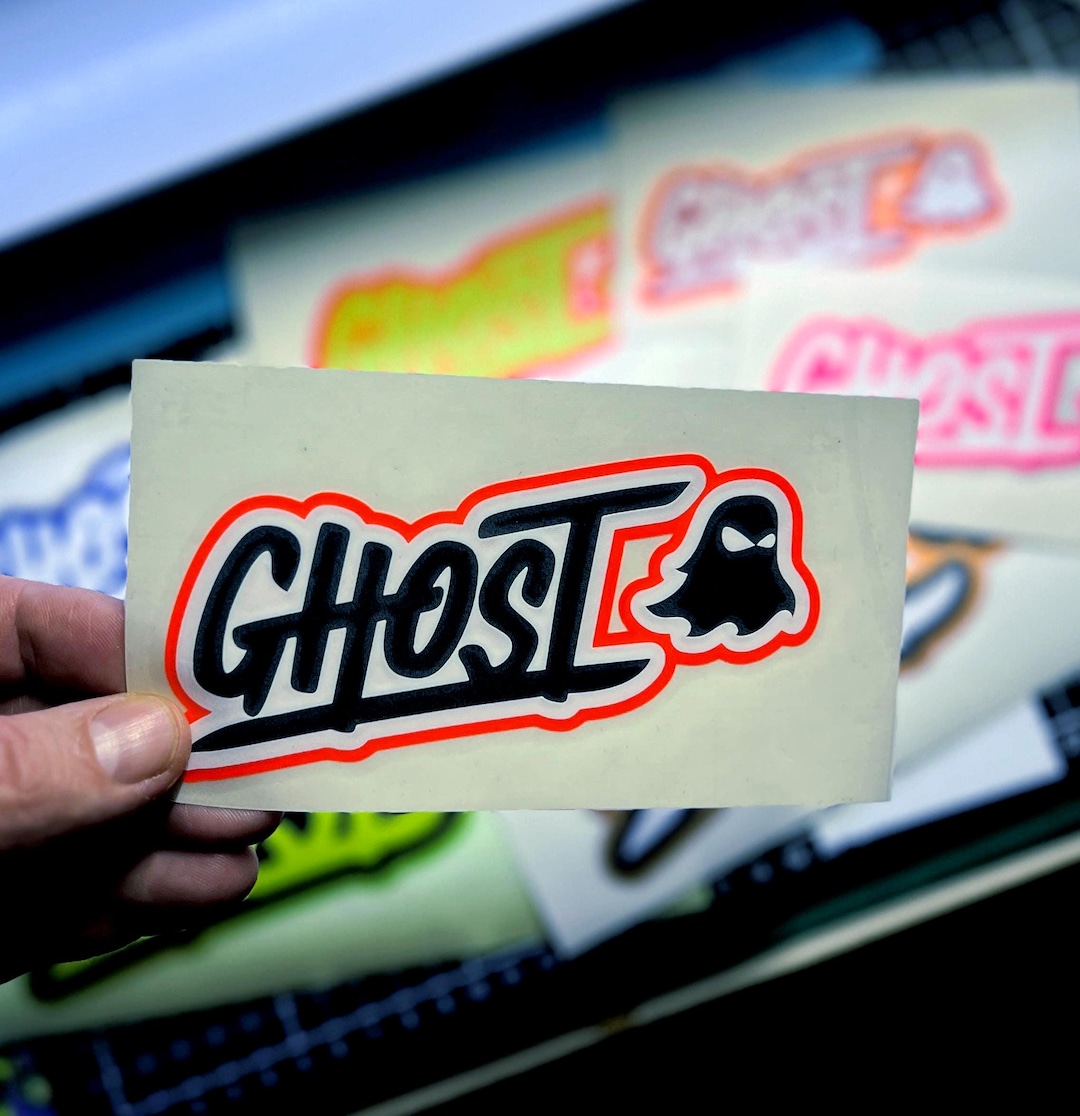 Ghost Energy Decal - Etsy