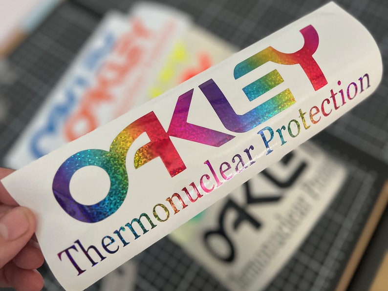 Vintage Oakley Thermonuclear Decal - Etsy