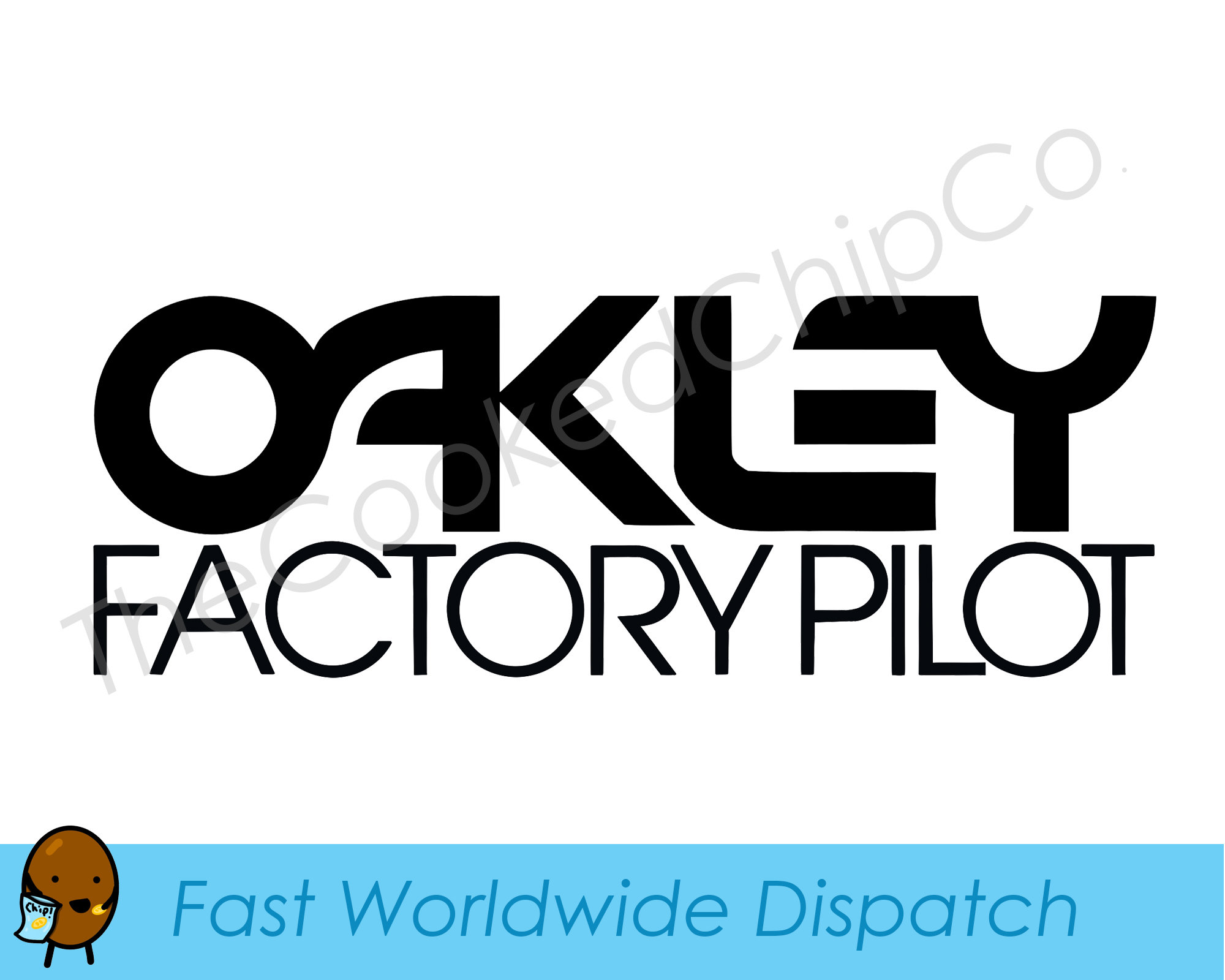 Oakley Vintage Factory Pilot Decal - Etsy