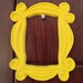 Friends TV Show Frame TV Show Gift Monica Peephole Frame Yellow Friends ...
