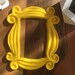 Friends TV Show Frame TV Show Gift Monica Peephole Frame Yellow Friends ...