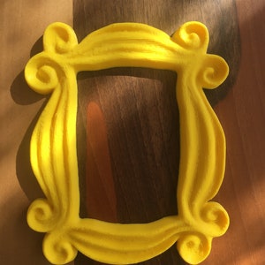 Friends TV Show Frame TV Show Gift Monica Peephole Frame Yellow Friends ...