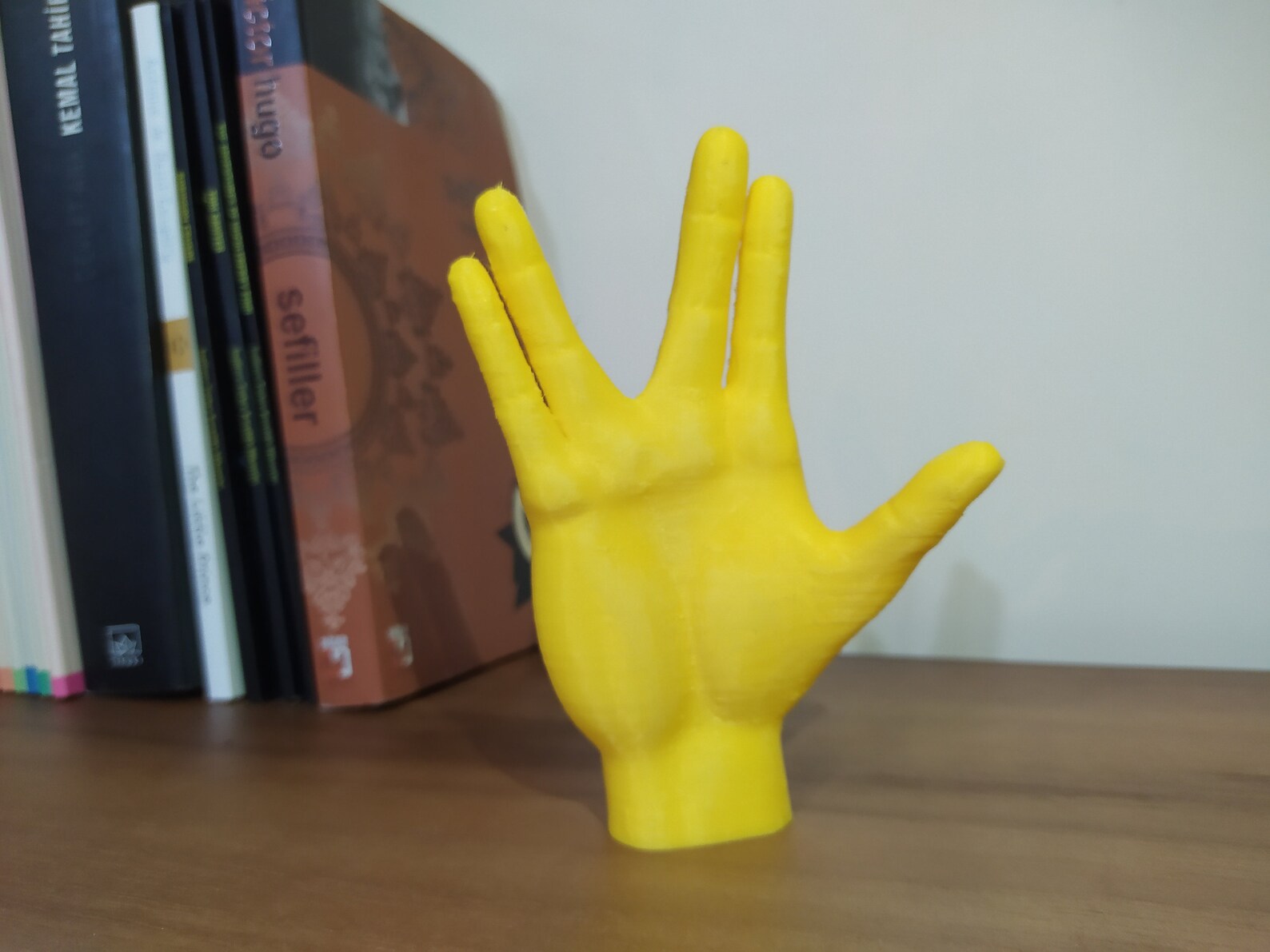 Spock Hand Hand Sculpture Star Trek Sign Different Color | Etsy