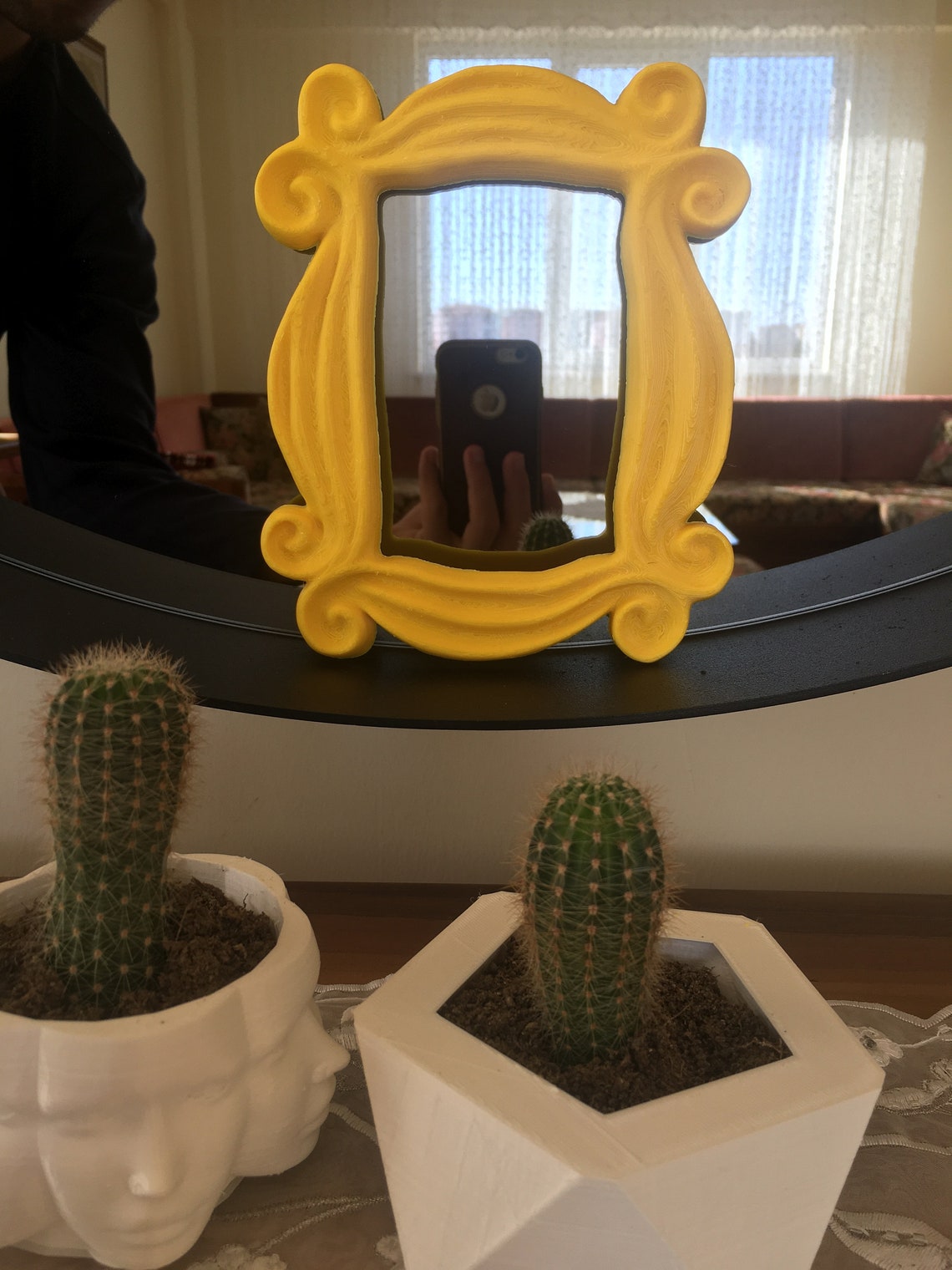 Friends TV Show Frame TV Show Gift Monica Peephole Frame | Etsy