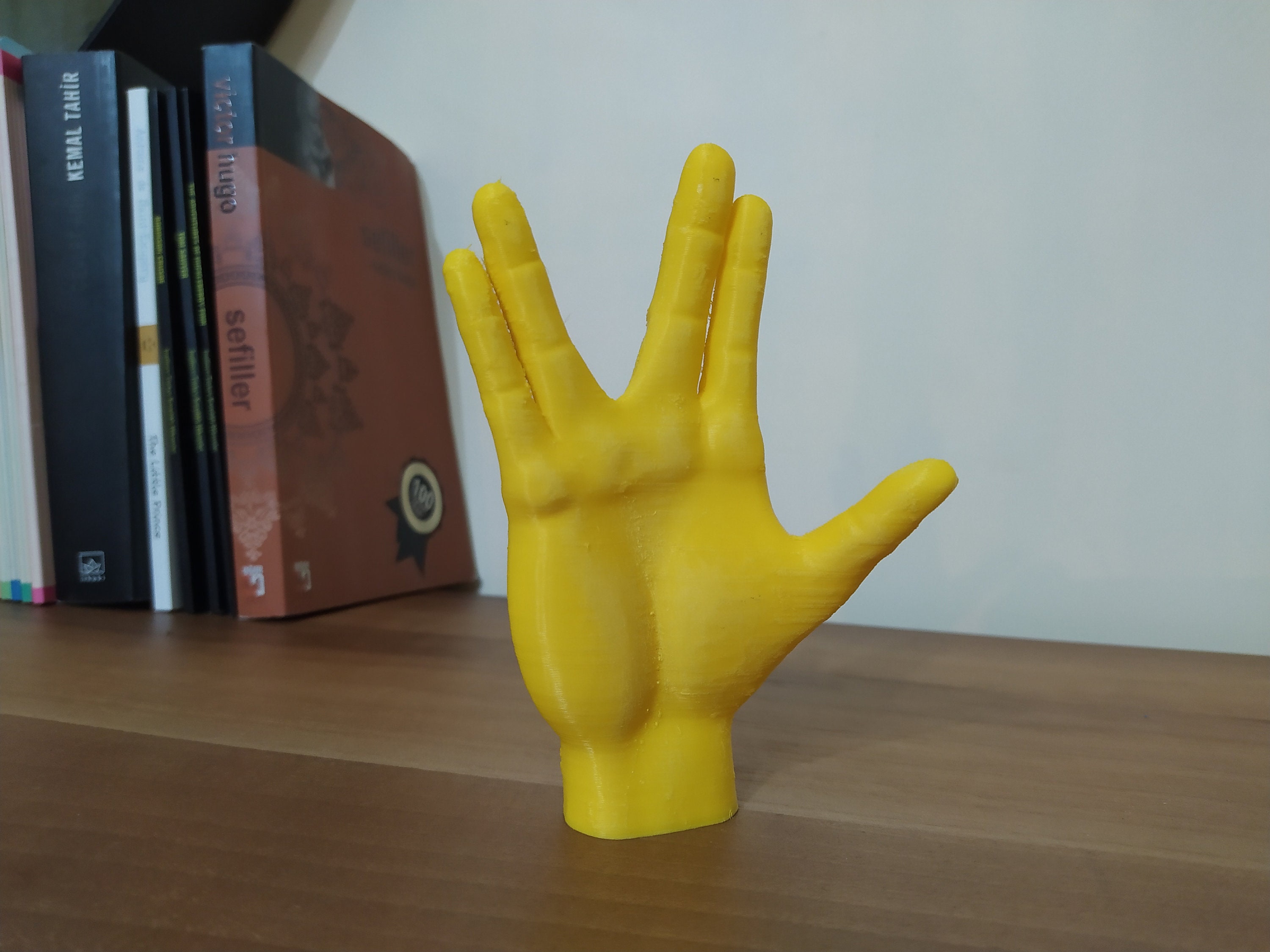 Spock Hand Vulcan Salute Sign Hand Sculpture Different - Etsy UK