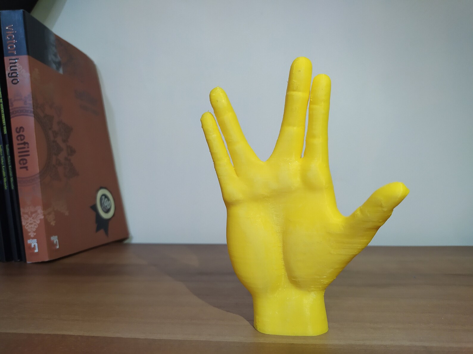 Spock Hand Hand Sculpture Star Trek Sign Different Color | Etsy