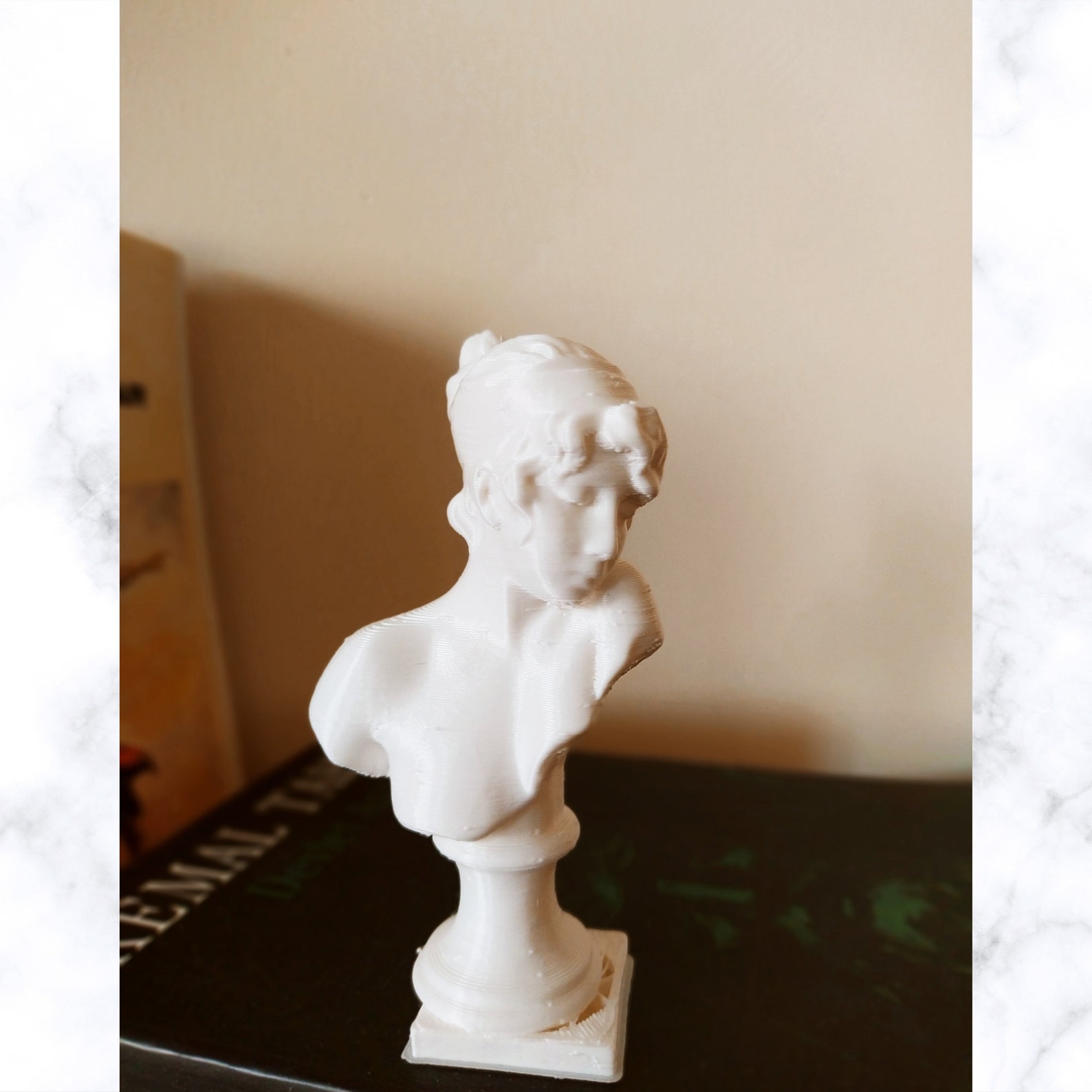 Sappho Bust 3D Printed Sappho Desktop Decoration Bust | Etsy
