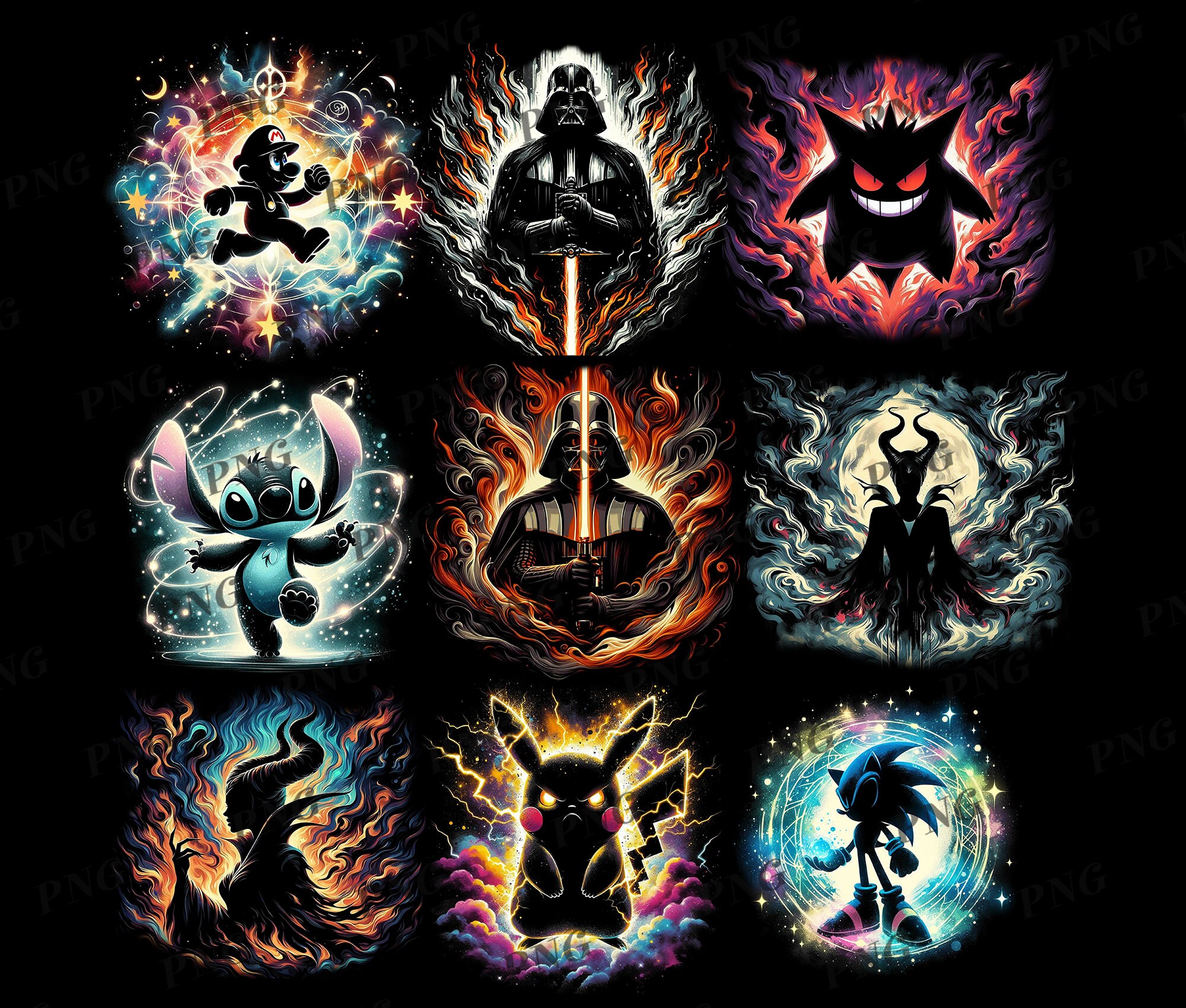 60 Cartoon Characters Png Bundle, Cartoon Png Sublimation, Cartoon ...