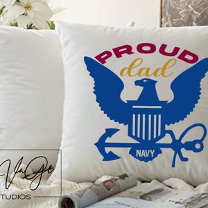 Proud Navy Dad Svg, Navy Svg, Navy Dad Svg, Dad Svg, Military Svg ...