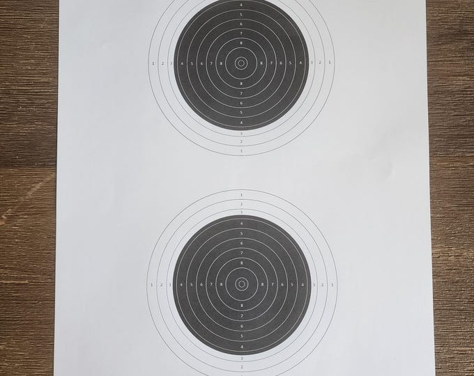 Shooting Target - Red Dot Bullseye - Archery - Air Rifle - 18x24" With ...