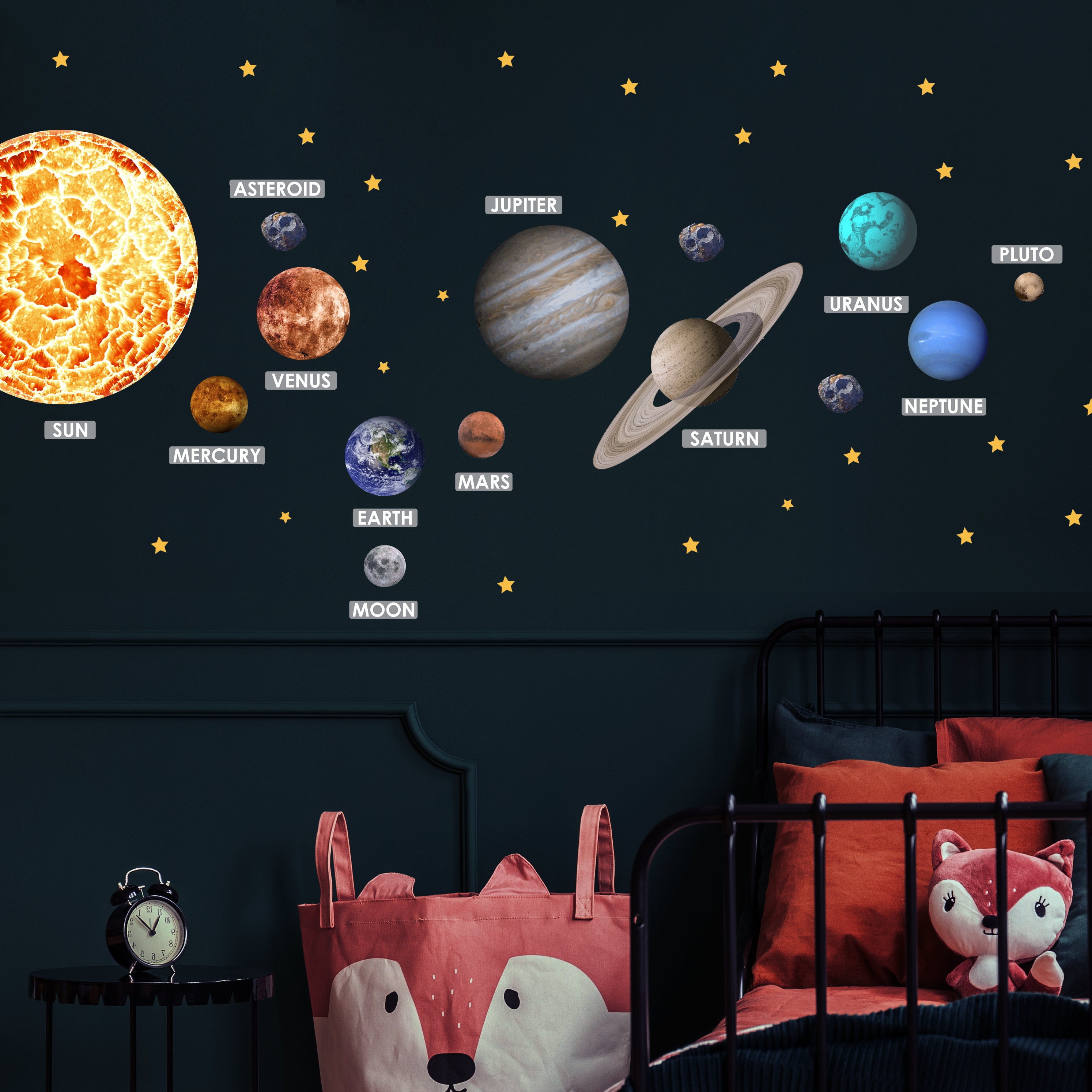 Solar System Vinyl Decals