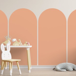 Color Block Wall Decal Arch Wall Sticker Arch Color Decal - Etsy
