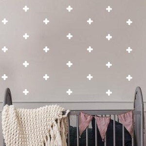 Plus Sign Wall Decals Swiss Cross Cross Stickers Plus - Etsy