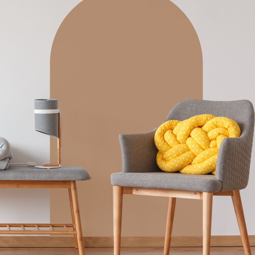 Color Block Wall Decal Texture Arch Wall Sticker Arch Color - Etsy