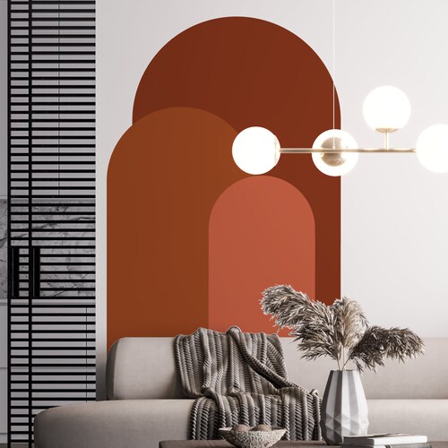 Arch Block Wall Decal / Arch Wall Sticker / Modern Wall - Etsy