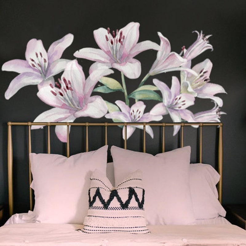 Flower Wall Stickers - Etsy