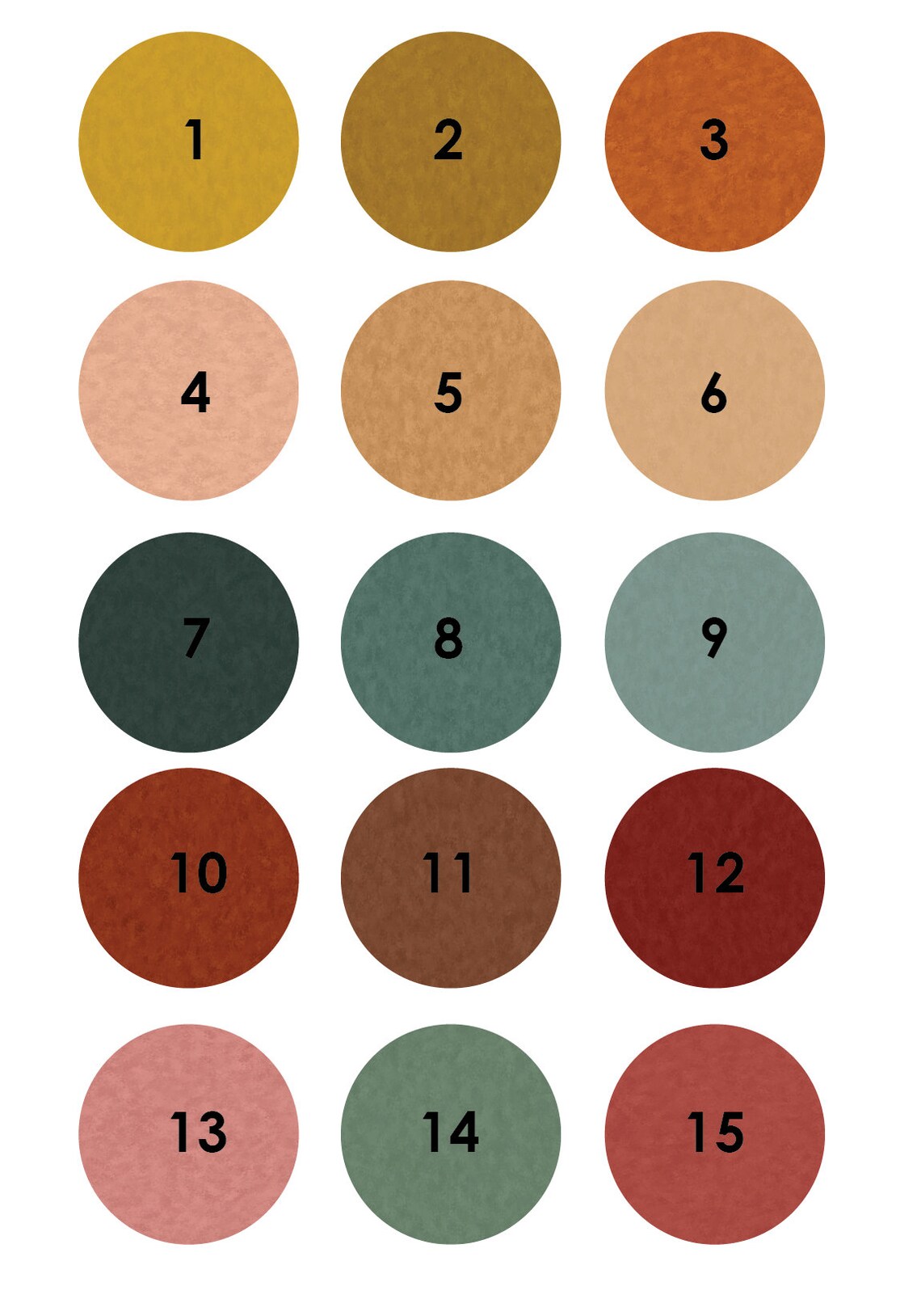 Color Block Wall Decal Texture Arch Wall Sticker Arch Color | Etsy