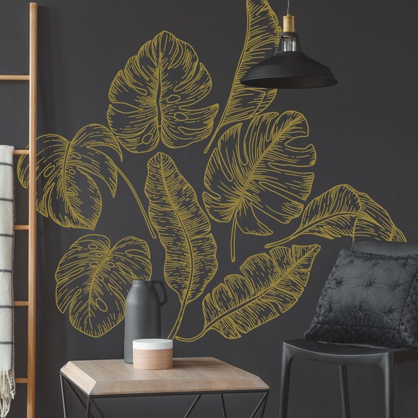 Plant Wall Decals - Etsy