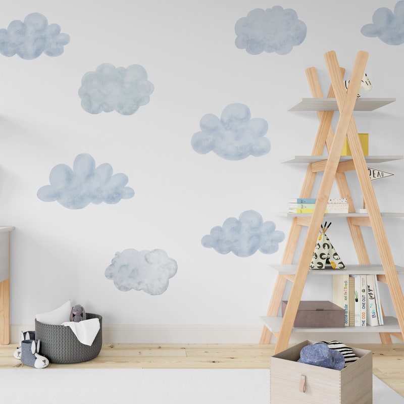 Cloud Wall Decals - Etsy